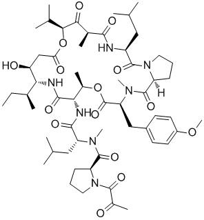 普立肽 | occurring cyclic depsipeptide | CAS 137219-37-5 | Plitidepsin ...