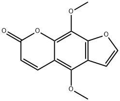 异茴芹内酯 | DNA/RNA Synthesis inhibitor | CAS 482-27-9 | Isopimpinellin | Parasite抑制剂 | 美国InvivoChem